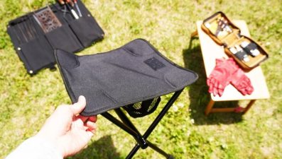 EXTEDRGキャンプチェアは無駄のないコンパクトな作り | 3WAYでオットマン・荷物置きにもなる | 魅惑のキャンプ